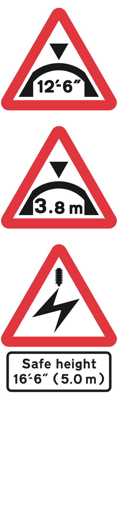 Vehicle restriction signs – Metrication UK