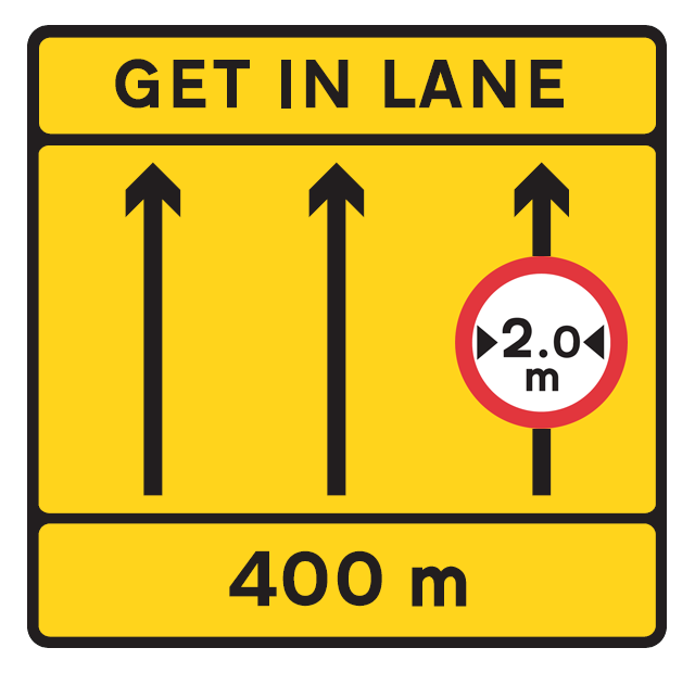 Vehicle restriction signs – Metrication UK